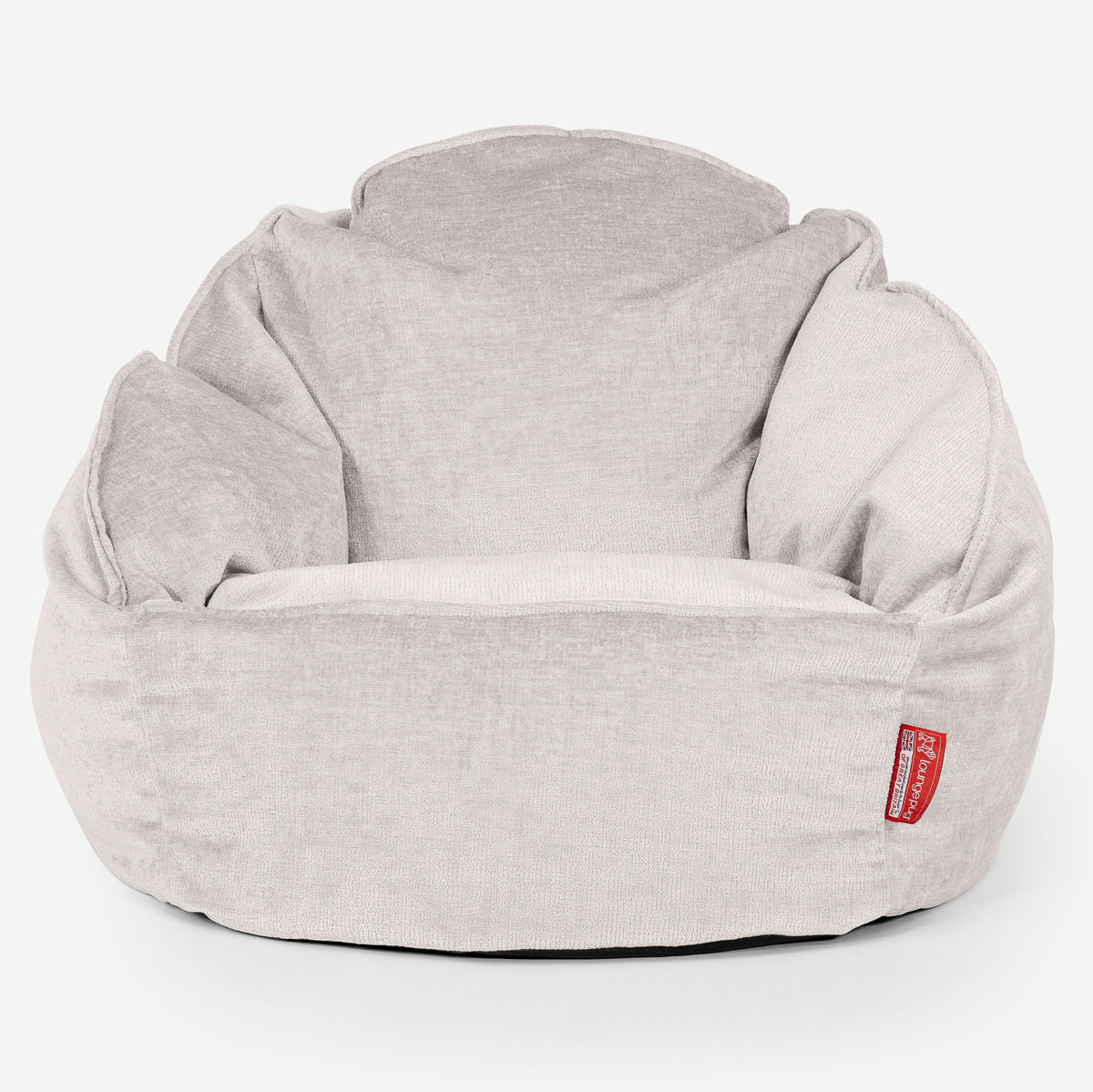 Lounge Pug Pouf Chaise Bubble Chenille Crème– Big Bertha Original CHF